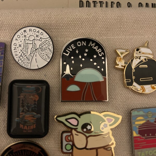 Mars Enamel Pin - Space Pin - Science Pin - Astronomy Pin - Lapel Pin ...