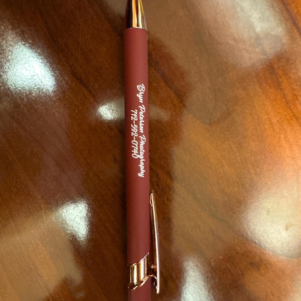 Personalized Pens, Custom Business Pen, Engraved Pens, Bulk Custom Pens ...