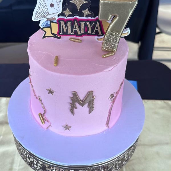 TXT Inspired Cake Topper, Kpop Cake Topper, Birthday Topper, Layered ...