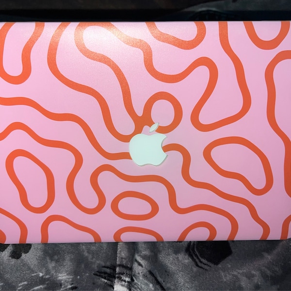 Retro MacBook Case Abstract Vintage MacBook Pro 13 16 Air 13 2020 12 15 ...
