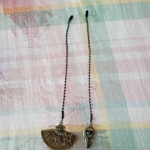 Bronze Ceiling Fan Pulls, Bronze Pull Chain, Lamp Pulls, Fan Pulls ...