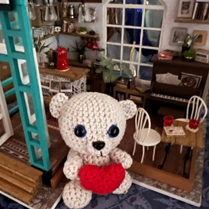 The Love Bear CROCHET PDF PATTERN english - Etsy