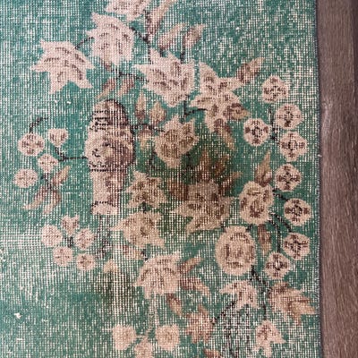 4x6 Turkish Rug,oushak Rug,neutral Vintage Rug,turkish Area Rug,wool ...