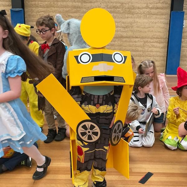 Template for Transforming Car Costume for Kids Halloween Costume ...