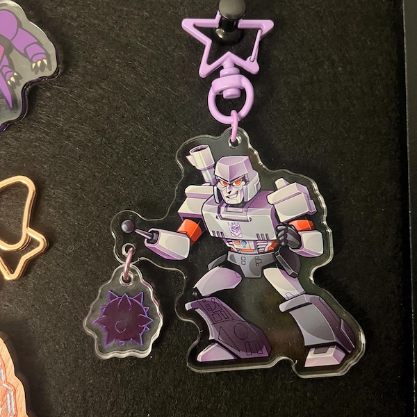 Megatron Mace Keychain - Etsy
