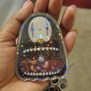 Japanese Anime Fish Girl Shaker Keychain Ramen Shaker Charm - Etsy