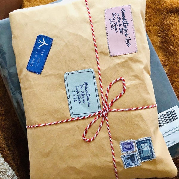 IPad Mini Sleeve -vintage Envelop Parcel iPad Mini Case - iPad Cover - Etsy