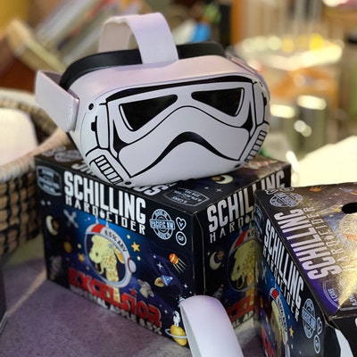 Meta Quest 2 Stormtrooper Visor Sticker - Etsy