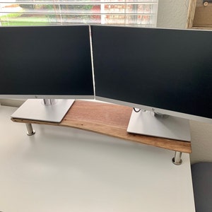 Computer Monitor Stand Monitor Riser Computer Stand Custom - Etsy