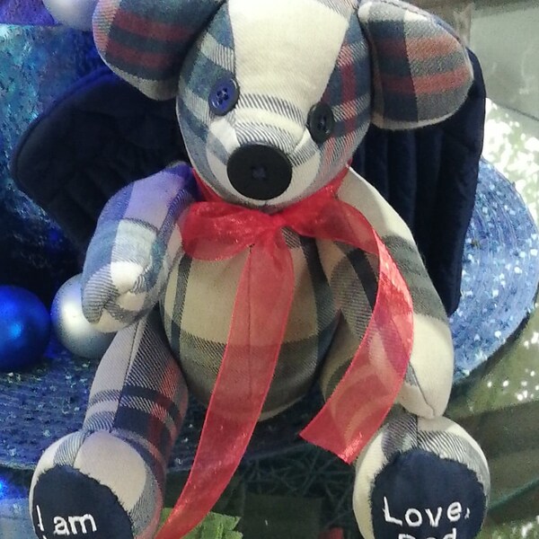 Memory Key Chain Made From Men's Ties - Etsy