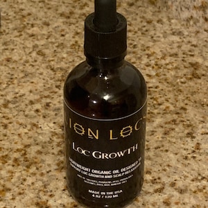 Lion Locs Growth Oil & Scalp Relaxer Light Styling Moisturizer for ...