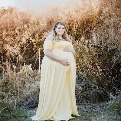 Disney Princess Maternity Gown, Long Maternity Gown, Maternity Gown for ...