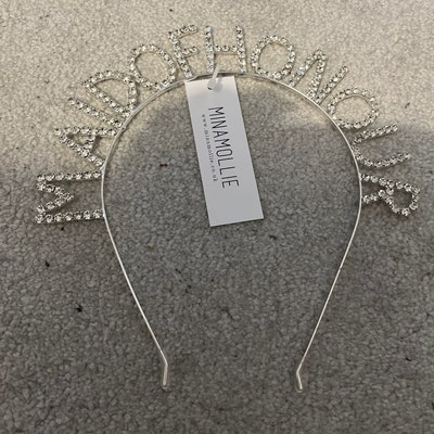 Hen Party Bow Veil, Wedding Hair Bow, Hens Party Veil, Hen Do Veil With ...