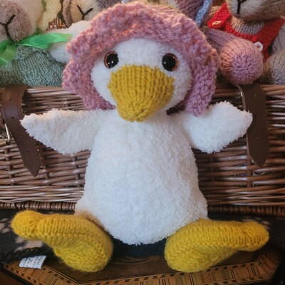 Woolie Lamb Knitting Pattern PDF Knitting Pattern Download Knitted Flat ...