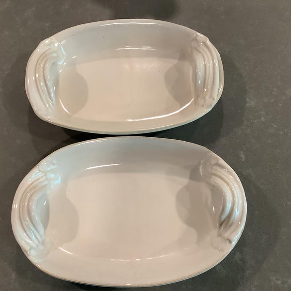 Party Platter Green Tray Serving Bowl Green Pottery Entryway Catchall ...