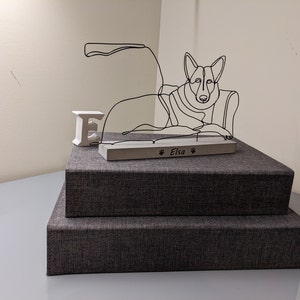 Horse Wire Sculpture / Shelf Decor / Handmade Gift / Minimalist Metal ...