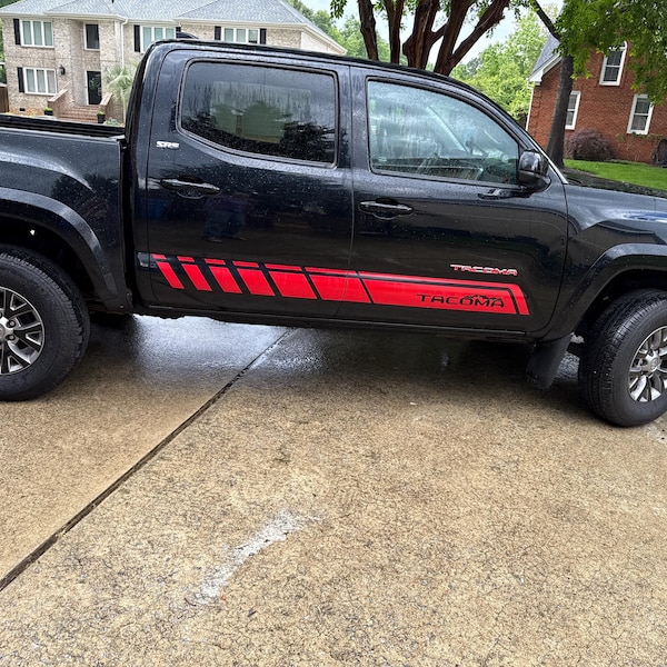 Sponsor Decals for Door Bedside Car Accessories Vinyl Sticker Car ...