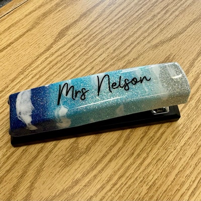 Glittered Stapler Halloween Theme Stapler Haunted House - Etsy