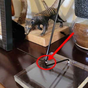 Rifle, Long Gun Display Stand, for Displays and Shows, Clear Acrylic ...