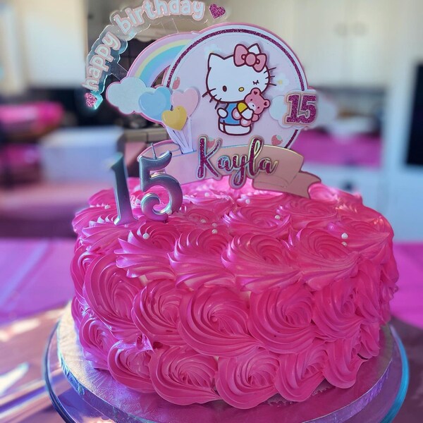 Topper De Pastel De Gatito, Decoración De Fiesta De Gatitos, Ideas De ...