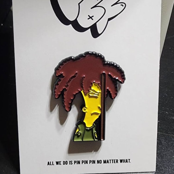 Sideshow Bob Rake Enamel Pin - Etsy