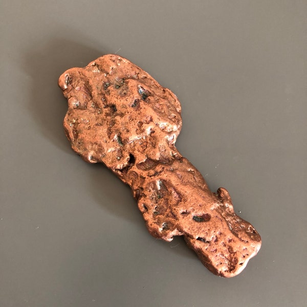 PURE COPPER NUGGET 2 1/2" 4-6 Oz Large Native Float Copper Raw Rocks ...
