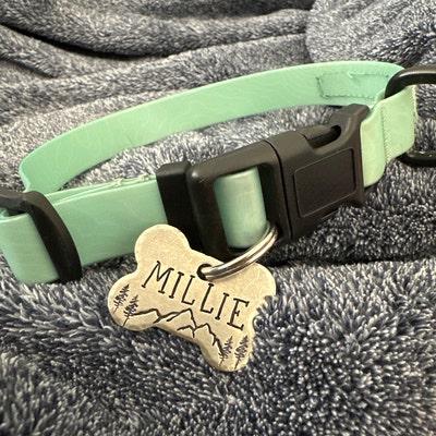 Pet Id Tag Dog Tag for LARGE Dogs Trees Stars Paw Shaped - Etsy