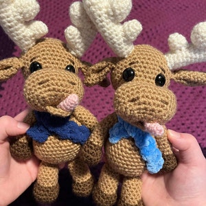 Manny Moose CROCHET PATTERN Amigurumi Crochet Pattern PDF - Etsy