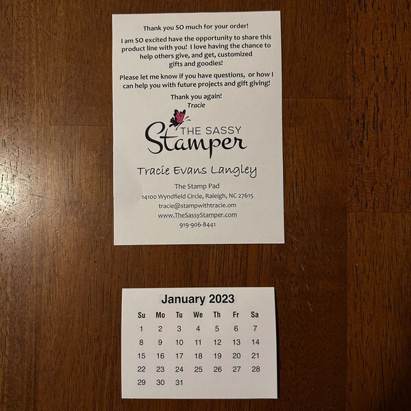 2024 Mini Calendar - Etsy