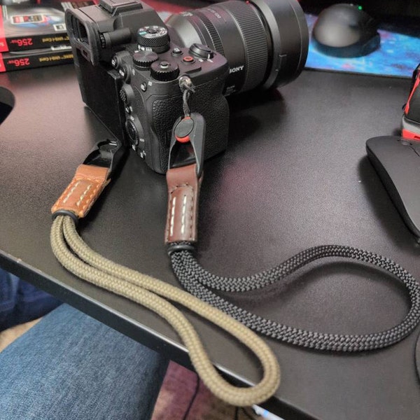 Rope Wrist Camera Strap - Made With Peak Design Anchor Links - Etsy