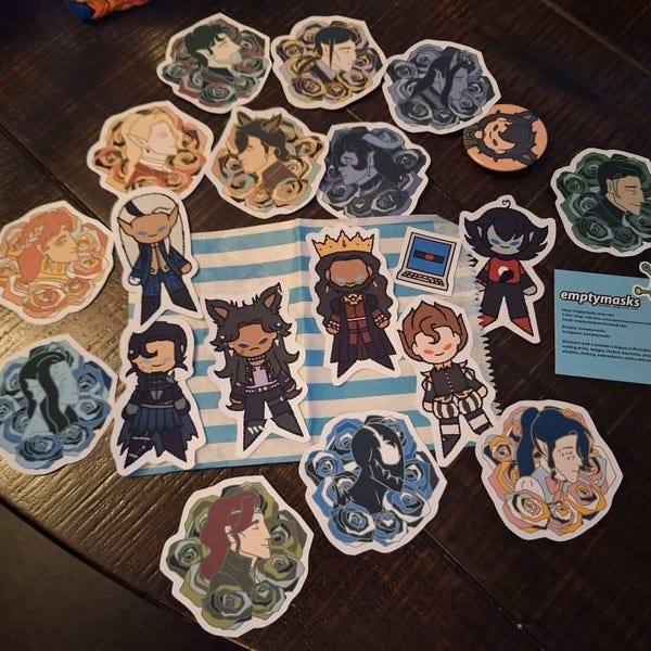 Call of Duty Chibi Badges - Simon Ghost Riley, Johnny Soap Mctavish ...