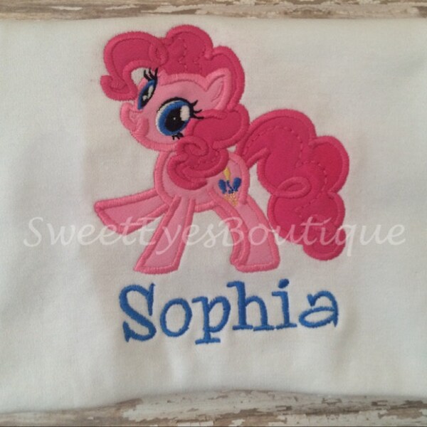 My Little Pony Machine Applique Design in 2 Sizes ---instant Download ...