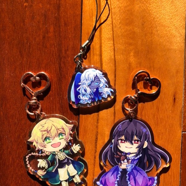 PREORDER - Pandora Hearts & Vanitas No Carte Keychains - Etsy