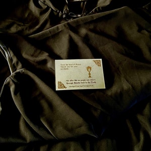 Hierophants Robe of Hekate Wizard's Black Robe of Hecate Witchcraft ...