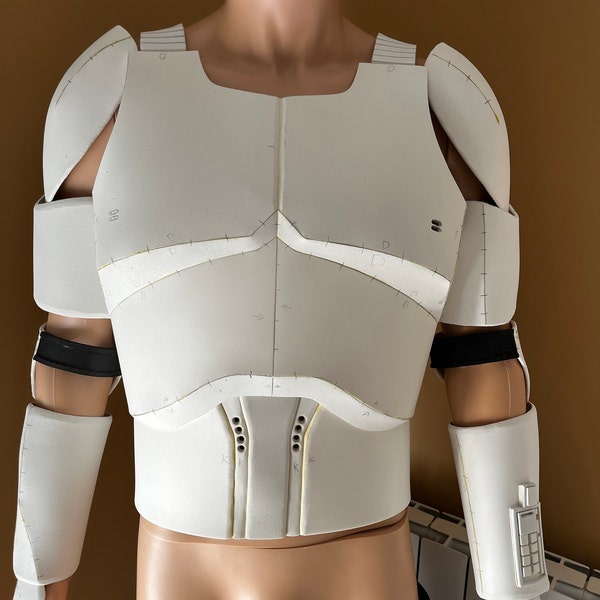 Foam Clone Trooper Armor Digital Templates (full Armor) (realistic) - Etsy