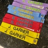 Luggage Tags - Embroidered, Personalized in a Wide Variety of Colors ...