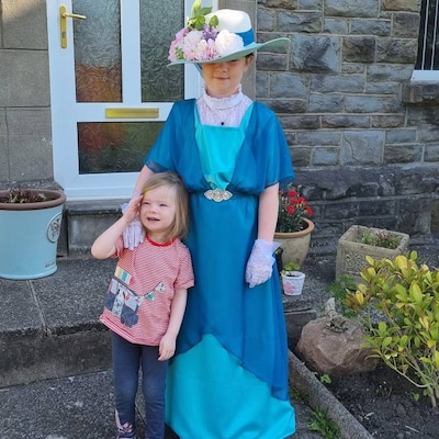 104 Edwardian Gown Sewing Pattern-laughing Moon Mercantile - Etsy