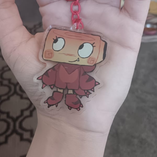 Shelly Dandys World Roblox Keychain - Etsy