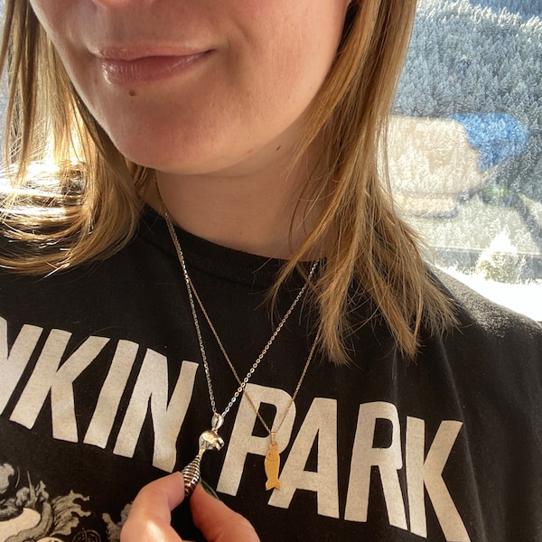 E Symbol Sterling Silver and Diamond Necklace Ecco2k Drain Gang Bladee ...