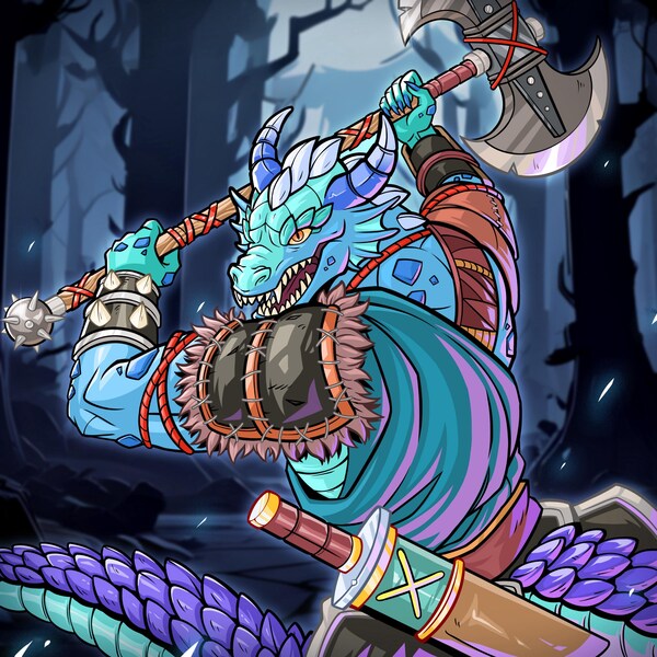 Personalized Character Art Dnd Custom Commission Character Dungeons ...