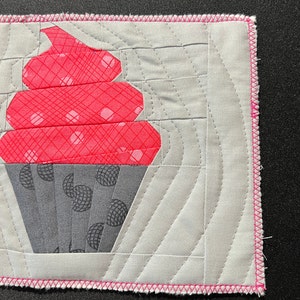 Sweet Cupcake Foundation Paper Pieced (FPP) PDF Quilt Block Pattern - Etsy