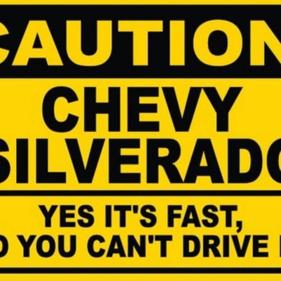 Silverado Parking Sign, Silverado Sign, Chevy Silverado , Silverado ...