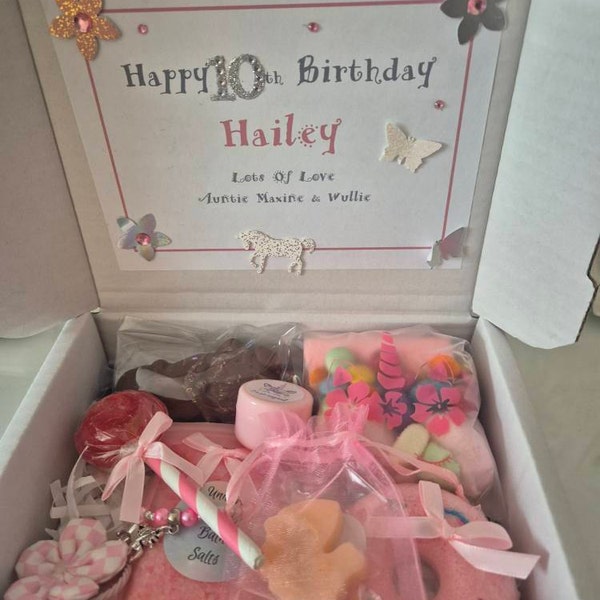 Teenage Pamper Gift Box Relaxation Set /mini Pamper Me/ Teen Queen ...