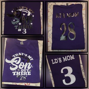 Football Family Svg Bundle That's My Boy Out There Svg DIY Custom ...