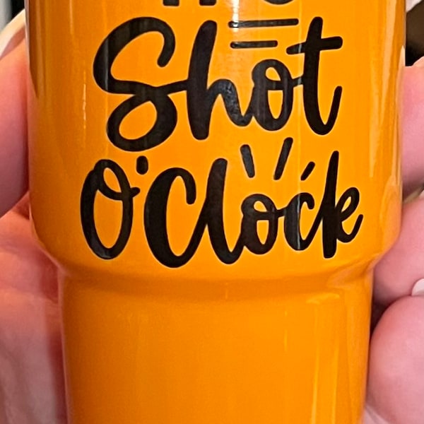 Personalized Stainless Steel Mini Shot Glass Tumbler 3oz - Etsy