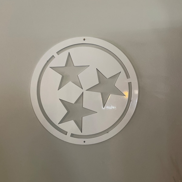 Metal Tennessee Tristar Sign - Custom Size's - Home Decor ...