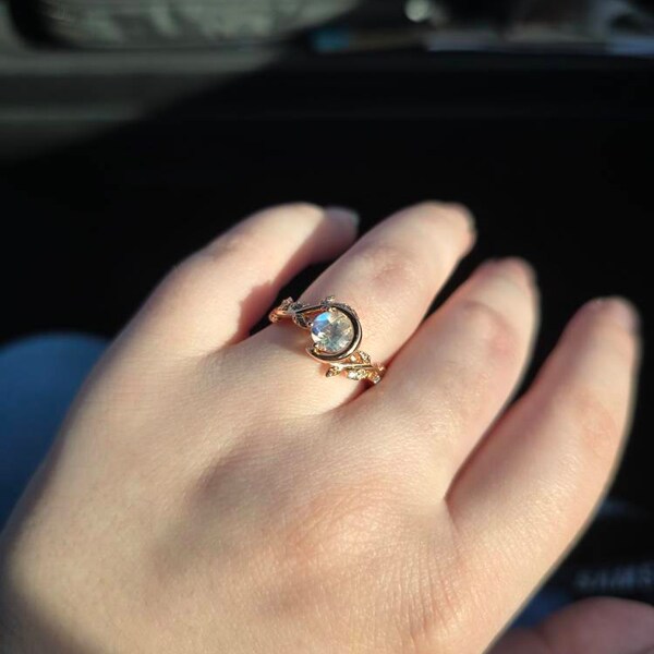 Legend of Zelda Zora Lab Sapphire Spiritual 3 Color Stone Engagement ...