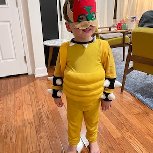 Bowser Costume for Boys or Girls Baby Bowser Costume Mario - Etsy