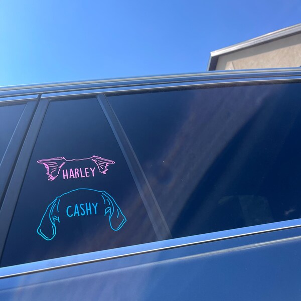 Lunatic Lunar Moon Phase Car Decal - Etsy