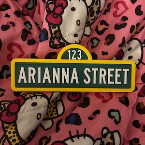 Street Signs Custom Name Plate, Gamer Gift, Nursery, Kid Room Sign ...